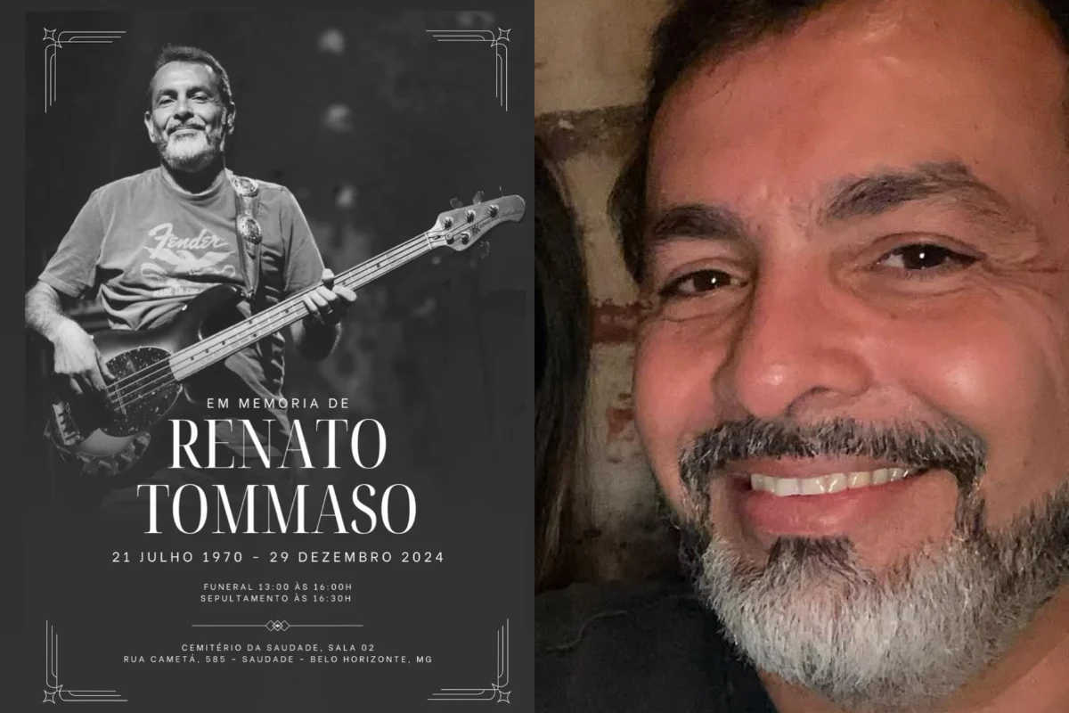 Renato Tommaso, baixista do JQuest, morre aos 54 anos - Conexão Regional